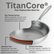 TitanCore® - A Pure Titanium Pan that stays Nonstick without Coatings
